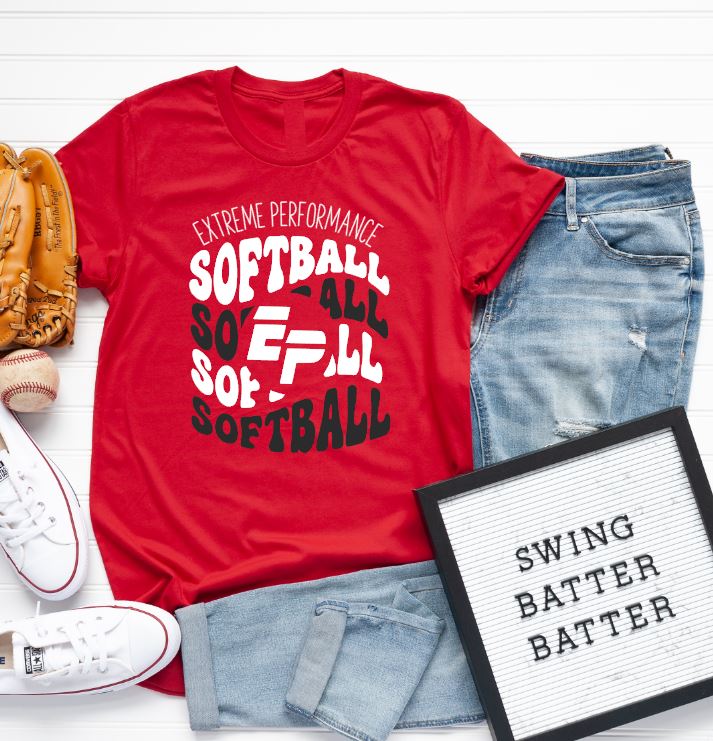 Extreme Performance Softball Graphic – Cut From the Heart